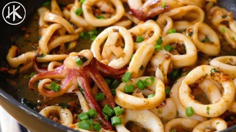 Butter Garlic Squid - Headbanger's Kitchen