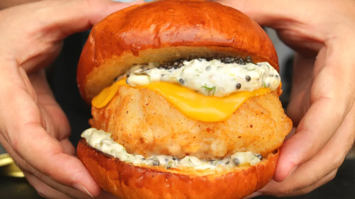 85 Dollar Fish Sandwich (Viral Fish Sandwich) - Headbanger's Kitchen