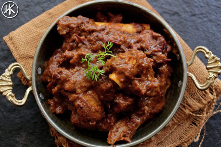 Kosha Mangsho (Bengali mutton curry) - Headbanger's Kitchen